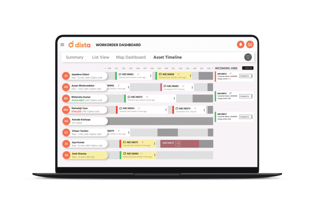 Feature Overview: Work Order Management – Dista Service